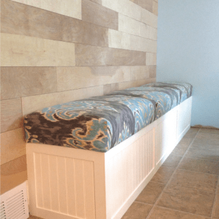 Dining Room Built in Bench with Storage