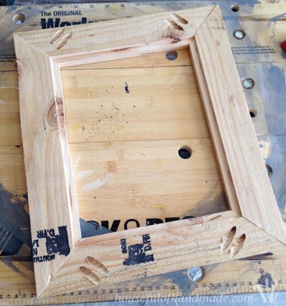 Build Easy DIY Picture Frames in 20 Minutes - Houseful of Handmade