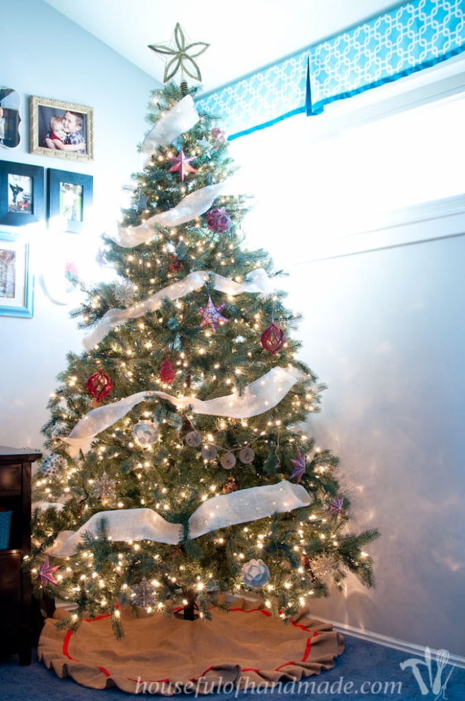 Wood Slice Ornament Banners - Houseful of Handmade