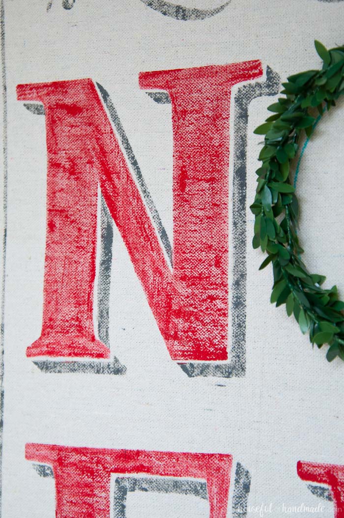 DIY Vintage Christmas Scroll • Crafting my Home