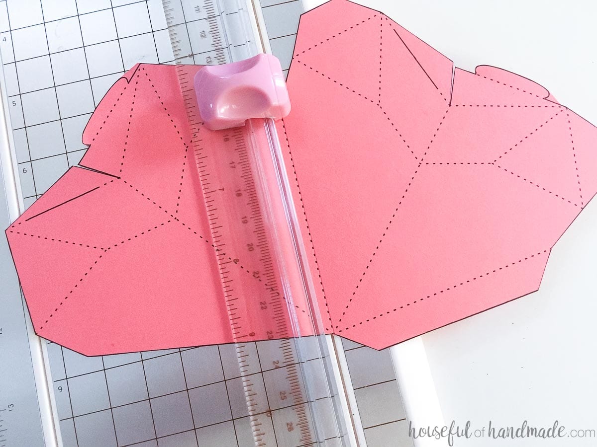 3D Heart Valentine • Crafting my Home