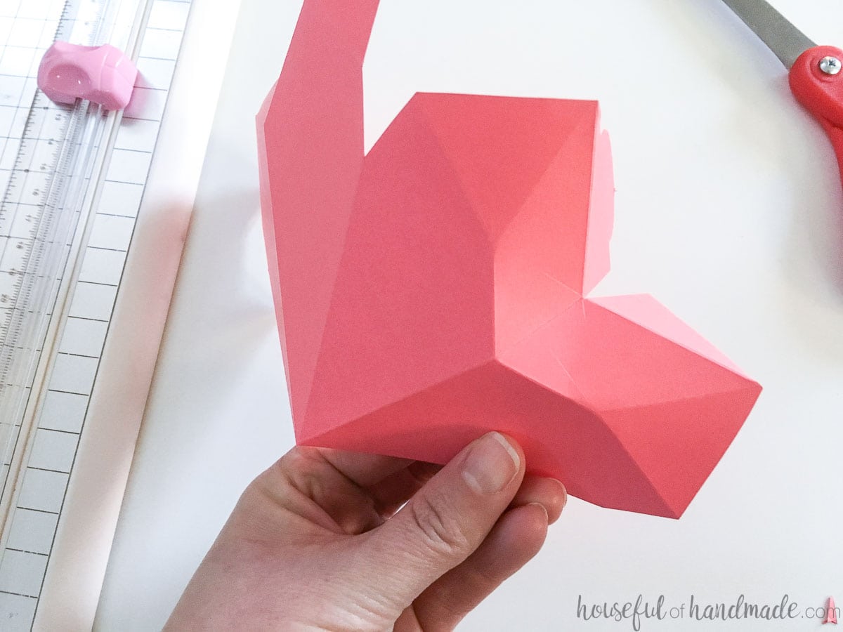 3D Heart Valentine • Crafting my Home