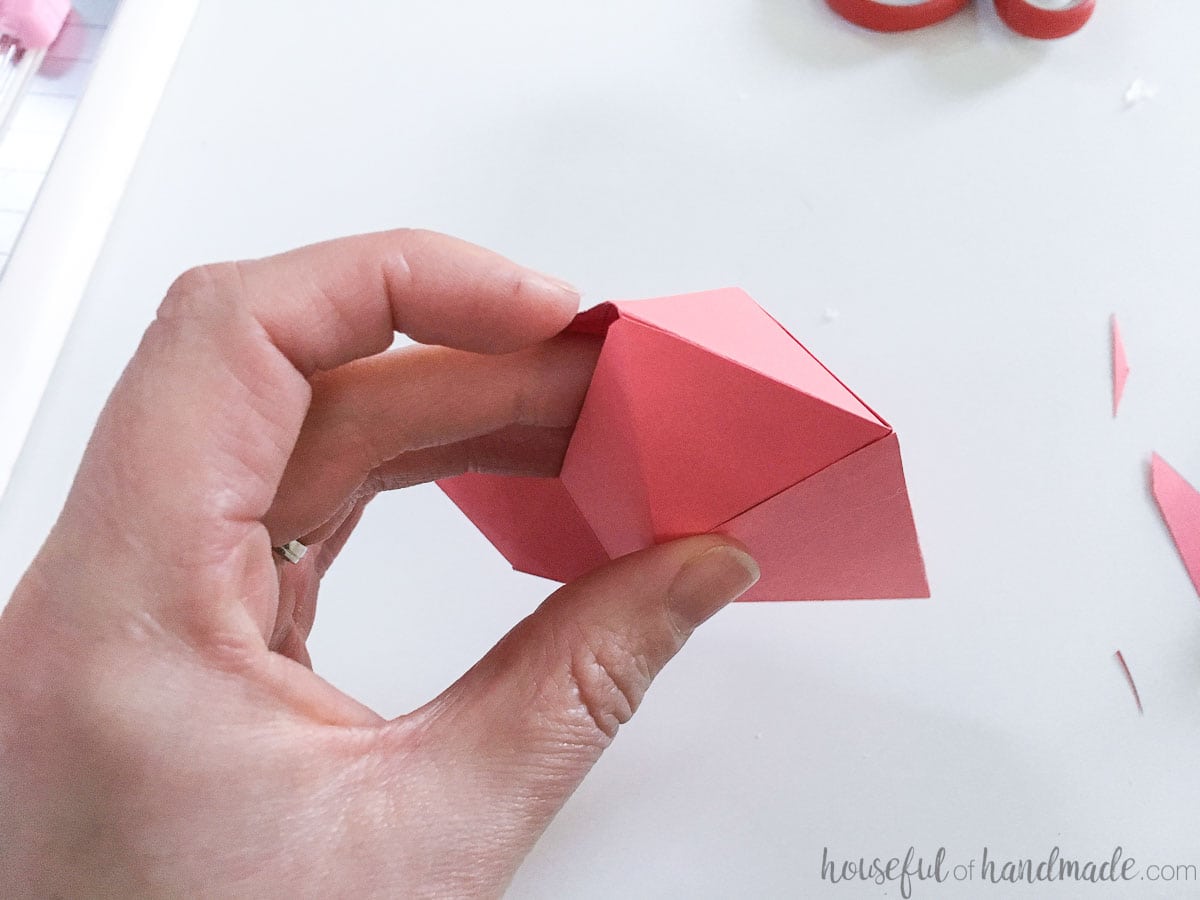 3D Heart Valentine • Crafting my Home