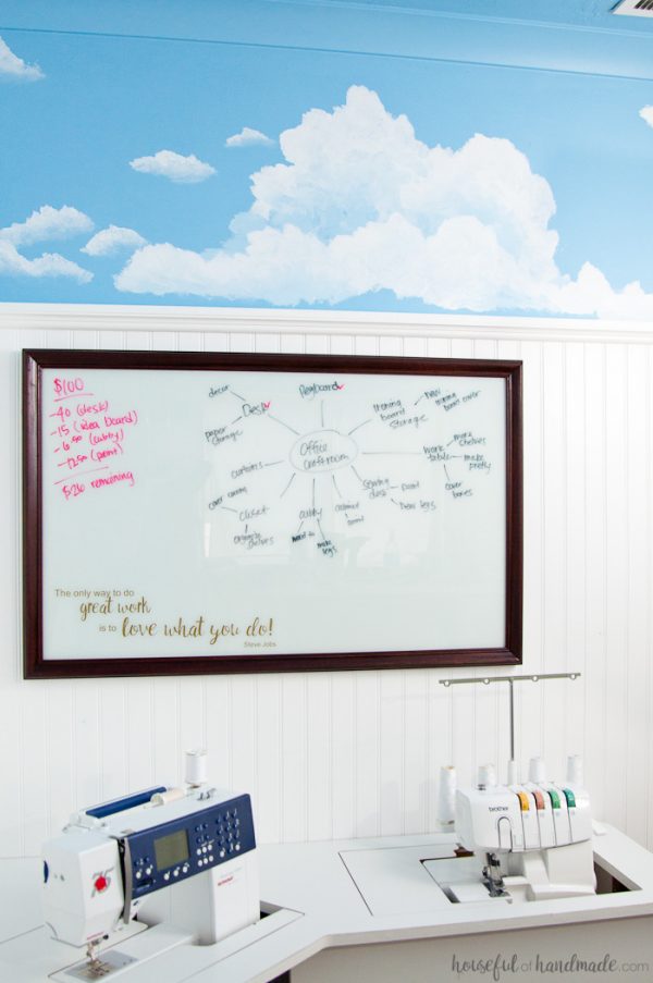 DIY Idea Board for the Office & Craft Room - Houseful of Handmade