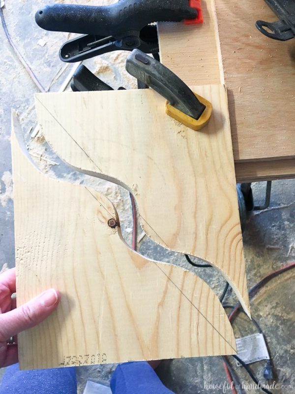 DIY Iron Holder with Ironing Board Storage - Houseful of Handmade