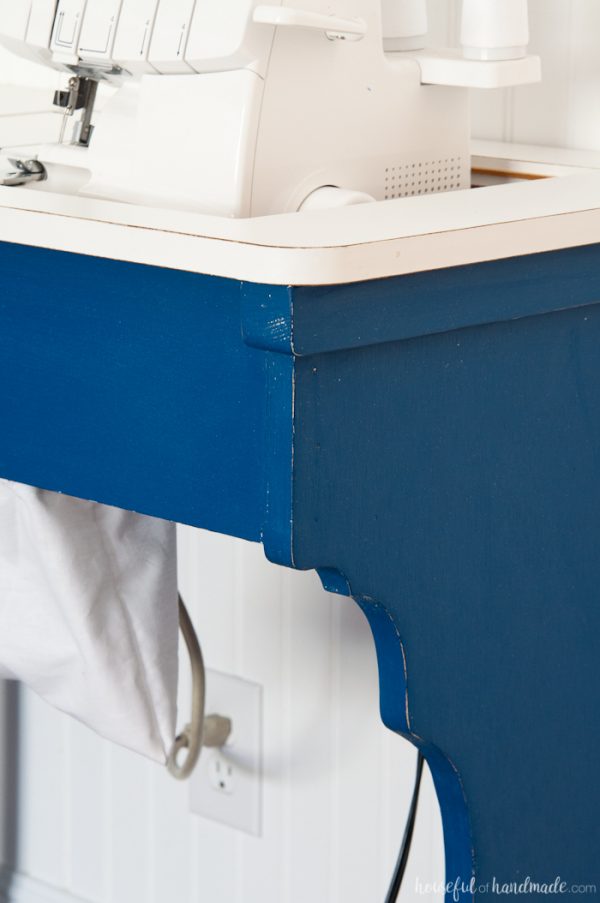 Sewing Machine Table Makeover - Houseful of Handmade