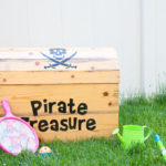 DIY Treasure Chest Toy Box - Houseful of Handmade