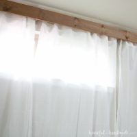 How to Make a Wood Valance Box Cheap & Easy - Houseful of Handmade