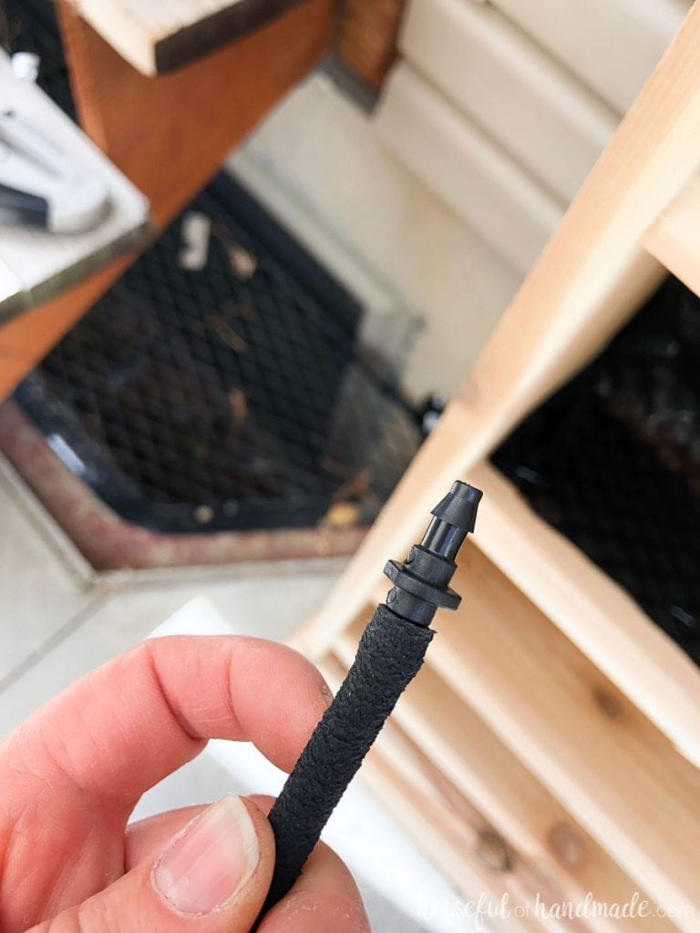 DIY Vertical Garden with Drip Watering System - Houseful of Handmade