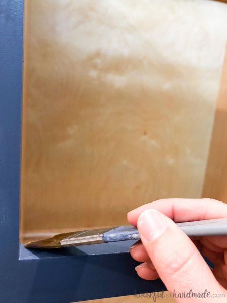 How to Paint Unfinished Cabinets - Houseful of Handmade