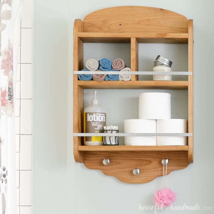 Easy DIY Floating Shelves in a Nook or Alcove - Houseful of Handmade