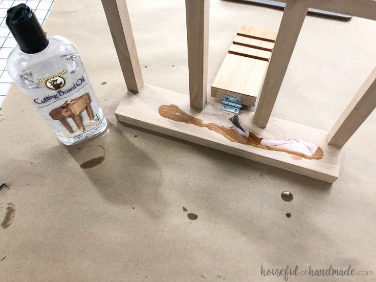 Easy to Build DIY Cookbook Stand - Houseful of Handmade