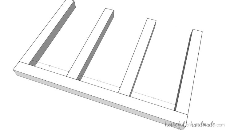 Easy to Build DIY Cookbook Stand - Houseful of Handmade