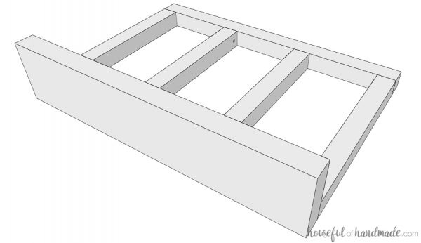 Easy to Build DIY Cookbook Stand - Houseful of Handmade