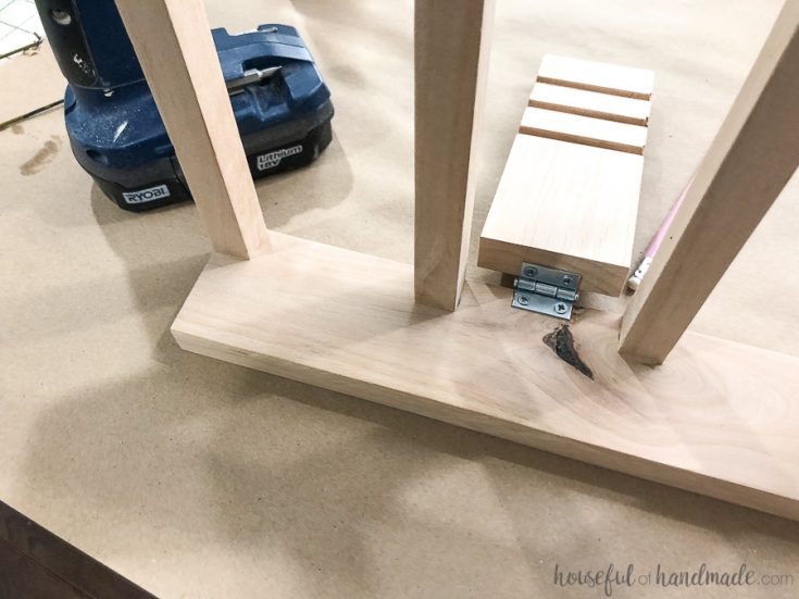 Easy to Build DIY Cookbook Stand - Houseful of Handmade