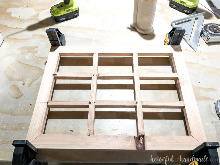 Easy Window Frame Wreath - Unique Wreath Idea