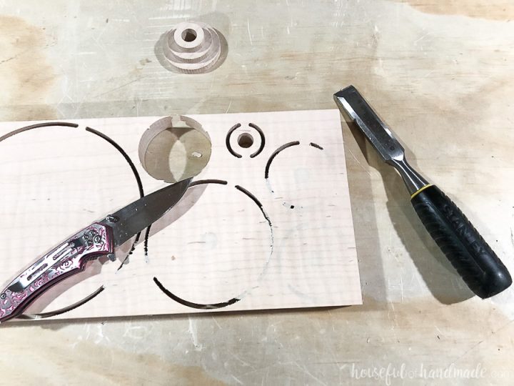 DIY Wood Cake Stand - Houseful of Handmade