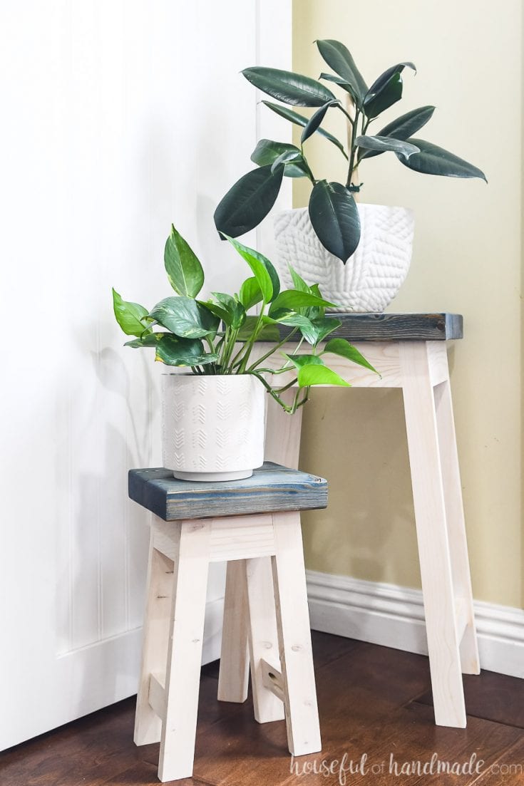 Nesting Plant Stands Build Plans - Houseful of Handmade