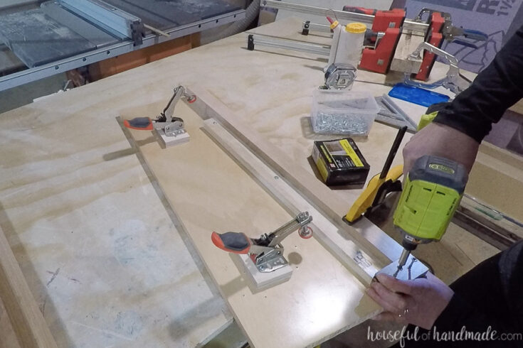 Easy DIY Tapered Leg Jig - Houseful of Handmade