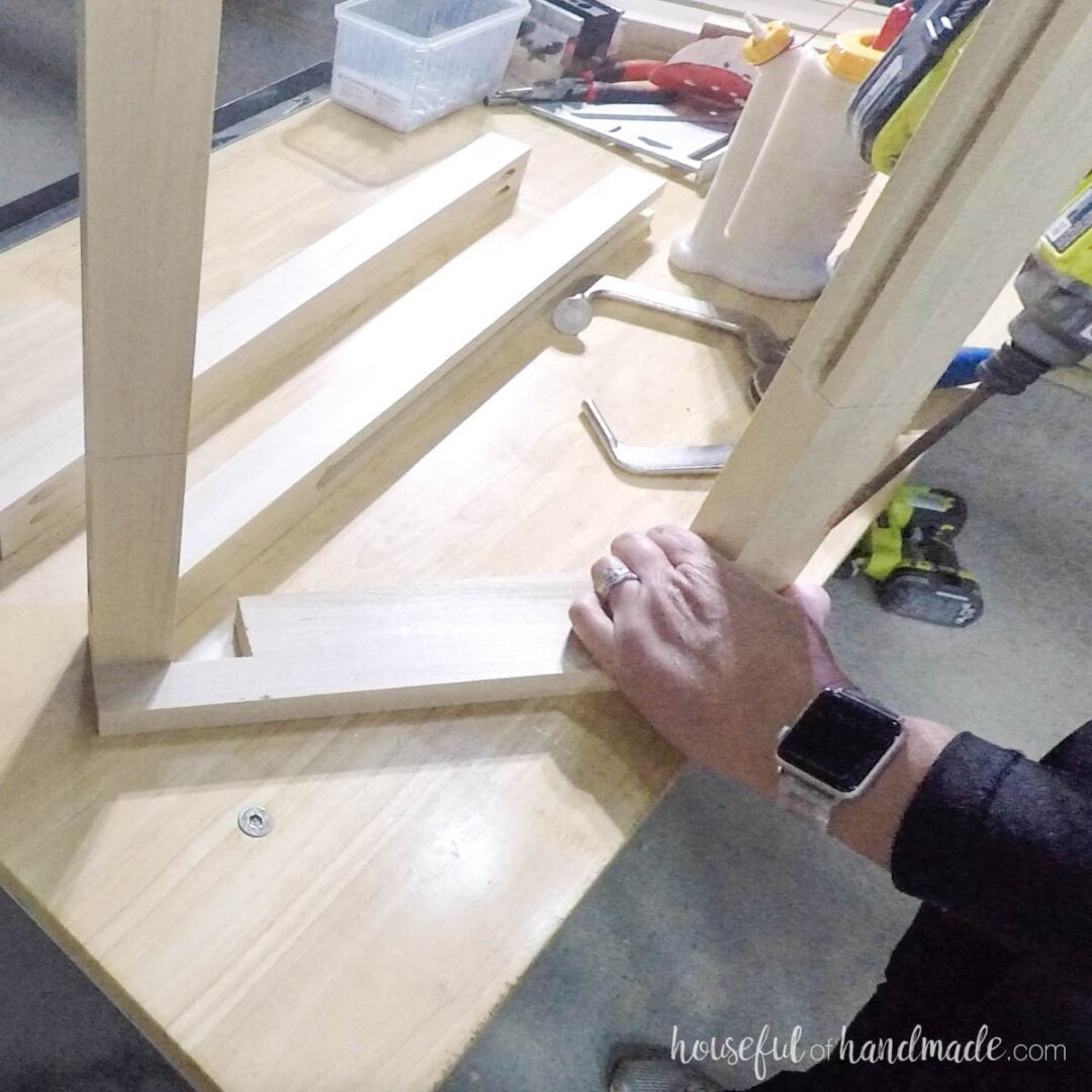 Modern Rolling Kitchen Cart Build Plans - Houseful of Handmade