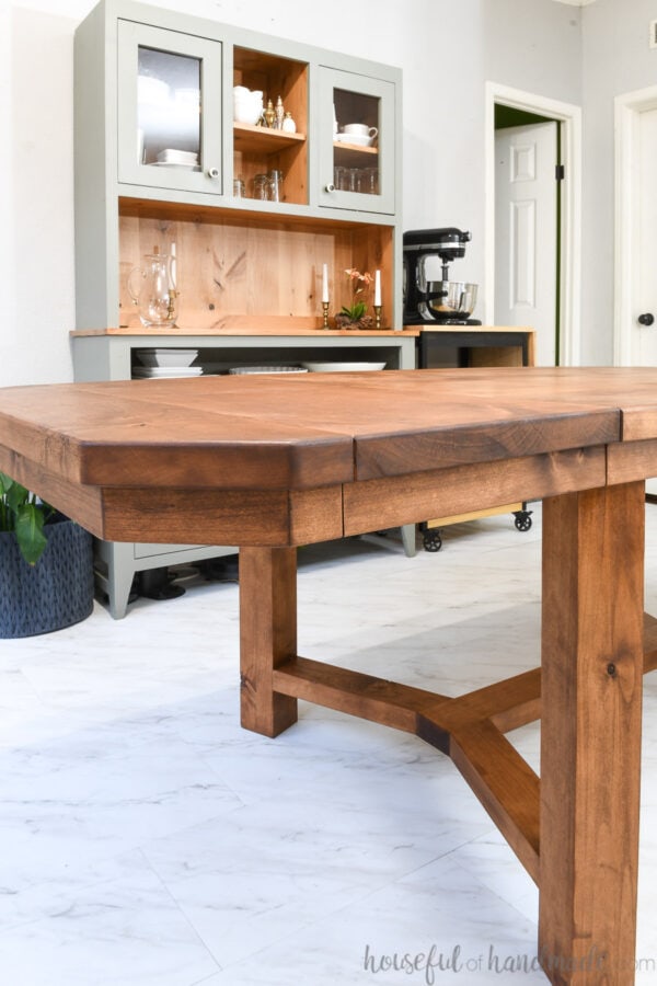 DIY Dining Table with Leaves - Houseful of Handmade