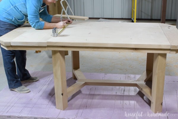DIY Dining Table with Leaves - Houseful of Handmade