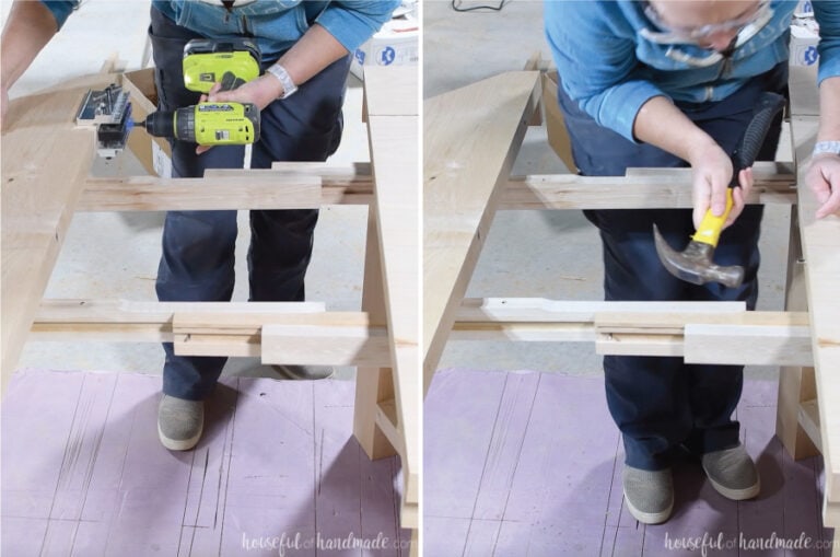 DIY Dining Table with Leaves - Houseful of Handmade