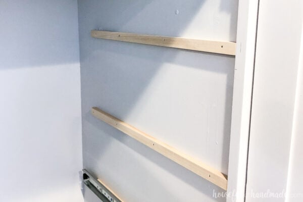 How to Install Cabinet Drawers with Ball-Bearing Slides - Houseful of ...