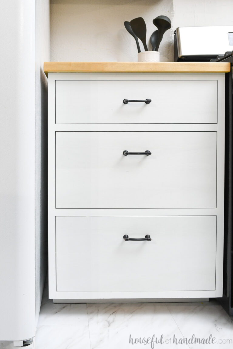 How to Install Cabinet Drawers with Ball-Bearing Slides - Houseful of ...