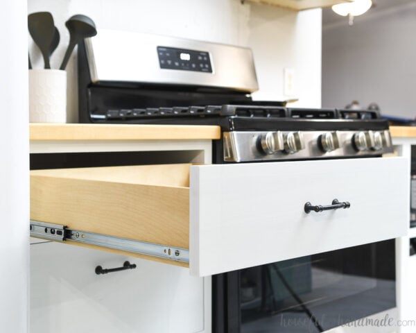 How to Install Cabinet Drawers with Ball-Bearing Slides - Houseful of ...