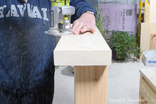 Easy to Build DIY Bed - Houseful of Handmade