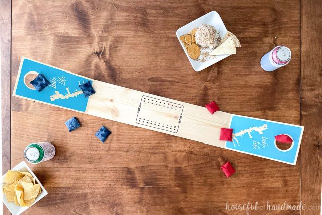 Tabletop Cornhole Game Build Plans - Houseful of Handmade
