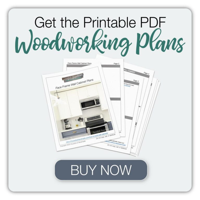 How to Build Wall Cabinets - Houseful of Handmade