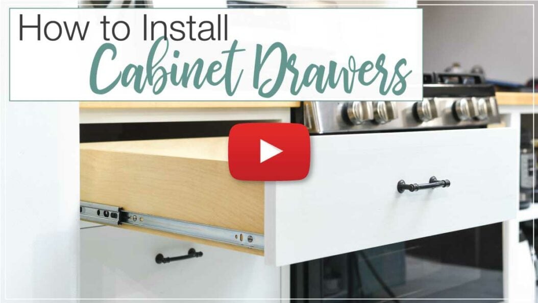 How to Install Cabinet Drawers with Ball-Bearing Slides - Houseful of ...