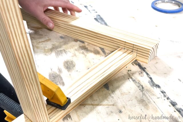 Simple Asymmetrical Coffee Table Build Plans - Houseful of Handmade