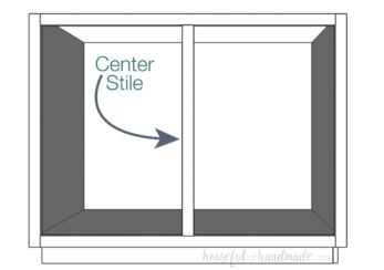Understanding Cabinet Door Sizes and Hinges - Houseful of Handmade