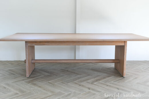 How to Refinish a Wood Table - Houseful of Handmade