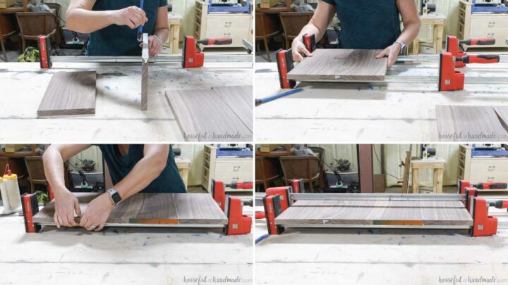 DIY Round Wood Trays 2 Ways - Houseful of Handmade