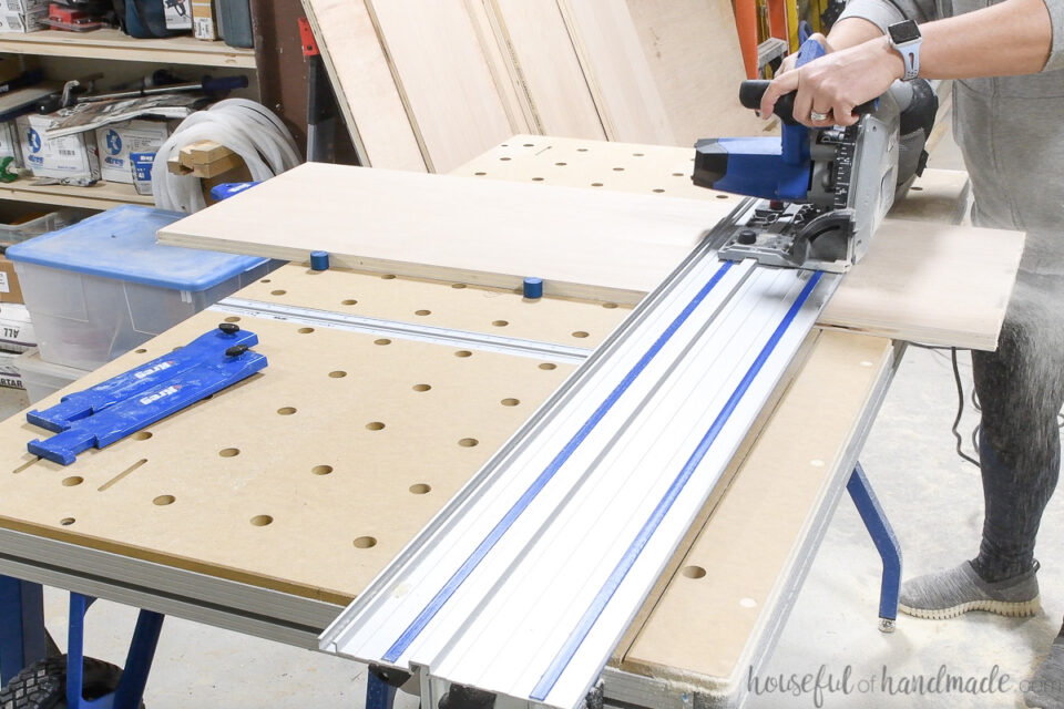 Modern Display Cabinet with Glass Doors Build Plans - Houseful of Handmade