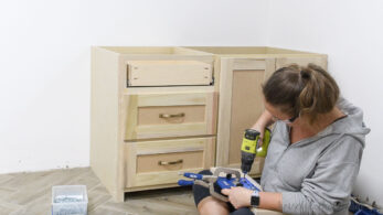 How to Attach Drawer Fronts - Houseful of Handmade