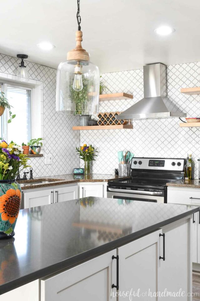 Stunning Modern Kitchen Remodel on a Budget - Houseful of Handmade