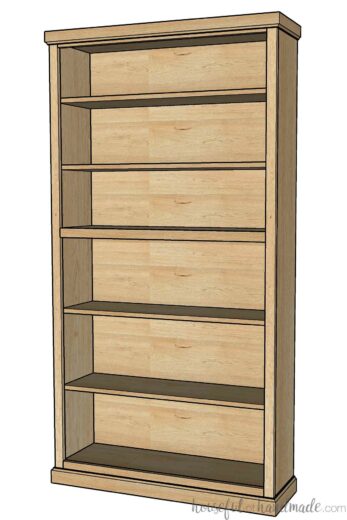 How to Build a Bookcase - The Complete Guide {Houseful of Handmade }