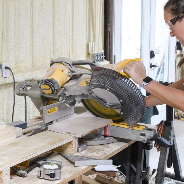 Easy DIY Monitor Stand From Wood Scraps - Houseful of Handmade