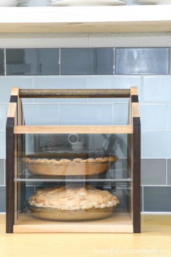 DIY Pie Carrier and Display Box - Houseful of Handmade