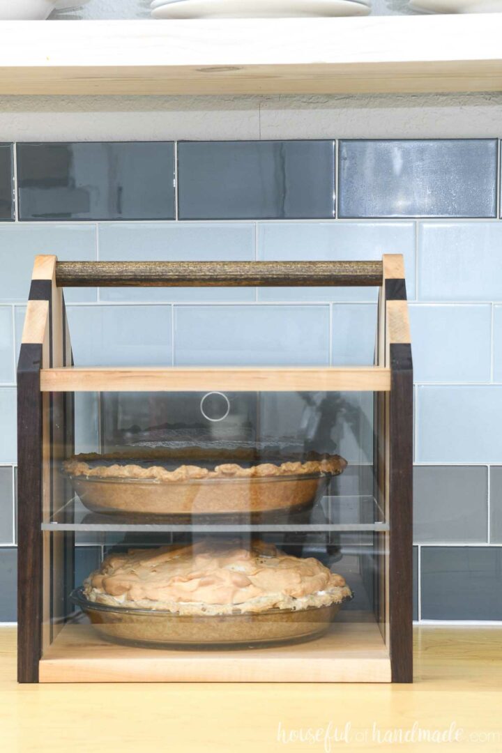 DIY Pie Carrier and Display Box - Houseful of Handmade