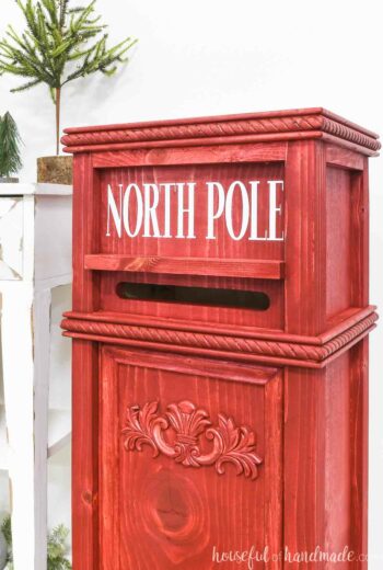 Wooden Letters to Santa Mailbox - Houseful of Handmade