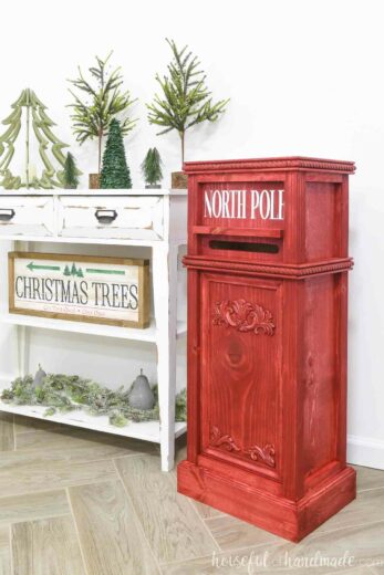 Wooden Letters to Santa Mailbox - Houseful of Handmade