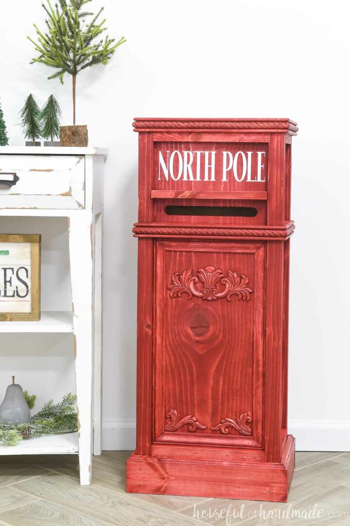 Wooden Letters to Santa Mailbox - Houseful of Handmade