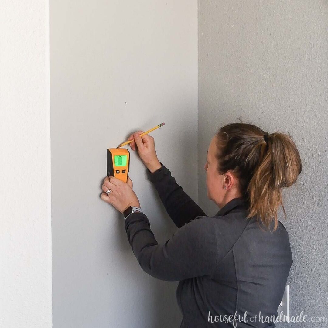 Easy DIY Floating Shelves in a Nook or Alcove - Houseful of Handmade