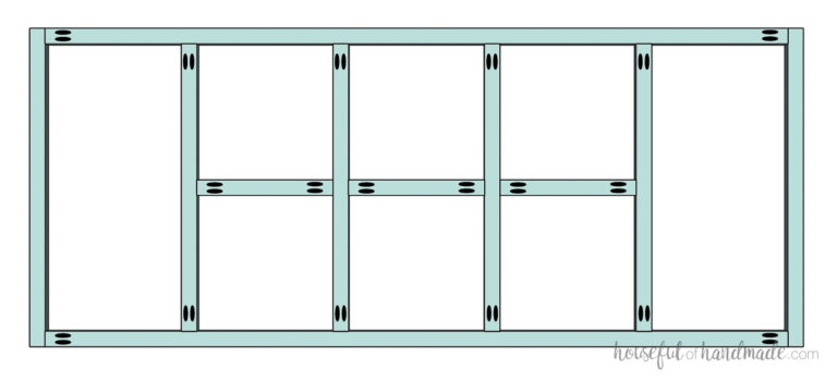 Modern DIY Cube Storage Shelf - Houseful of Handmade